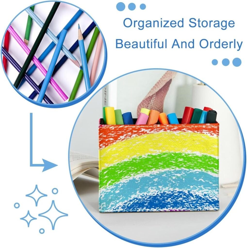 Rainbow Leather Pencil Holder Review - Electrical Massager